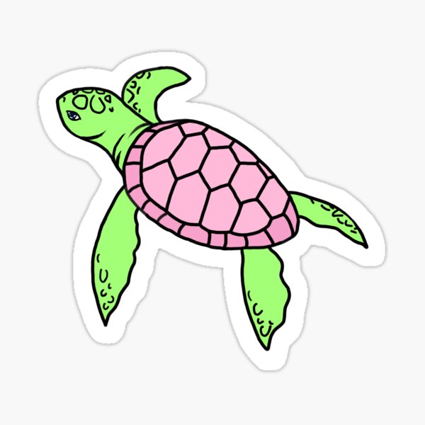 "VSCO turtle sticker" Sticker for Sale by Milliebarnes05 | Redbubble