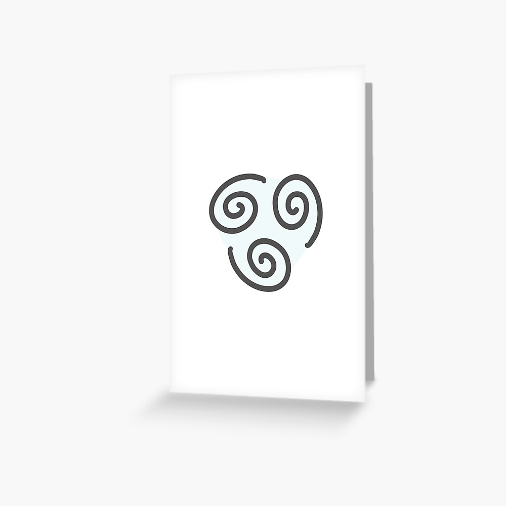 "ATLA Air Nomad Symbol" Greeting Card for Sale by olyviakgallery ...