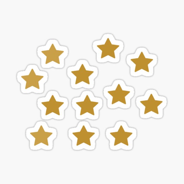 "Star Sticker Pack" Sticker for Sale by reyachand | Redbubble