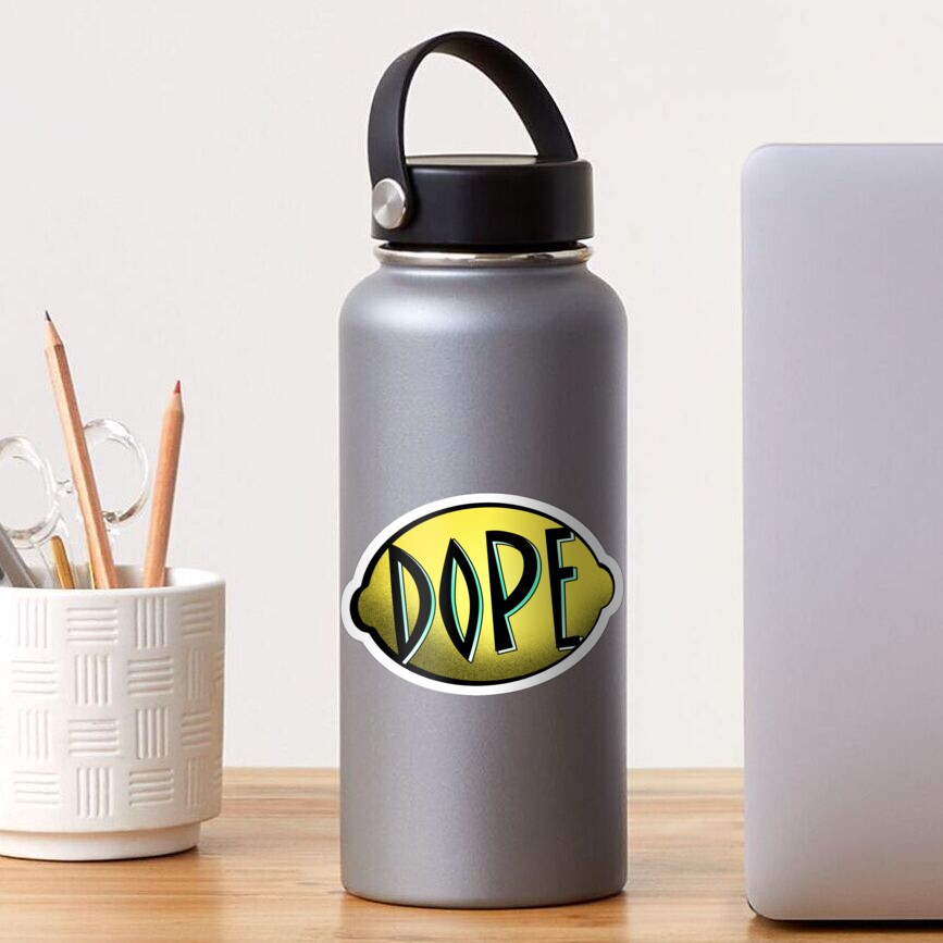 "Dope Lemon" Sticker by zaxart | Redbubble