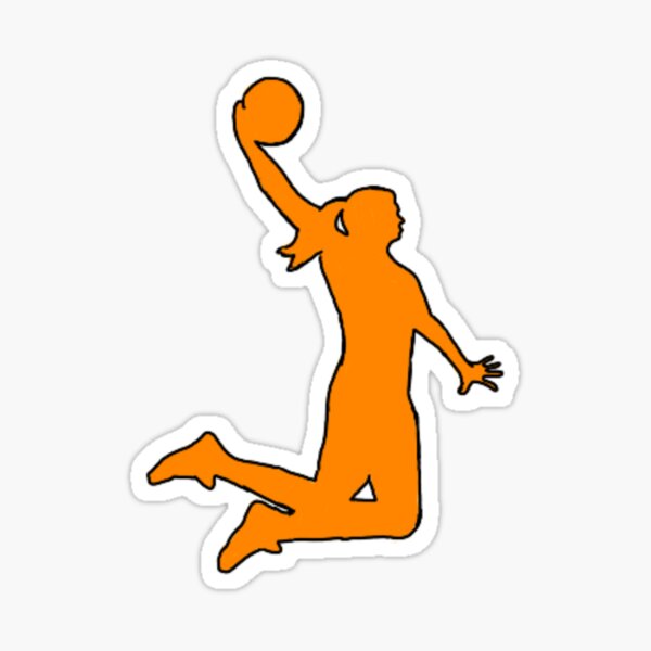 "Cute Basketball Girl " Sticker for Sale by DL-aestheticss | Redbubble