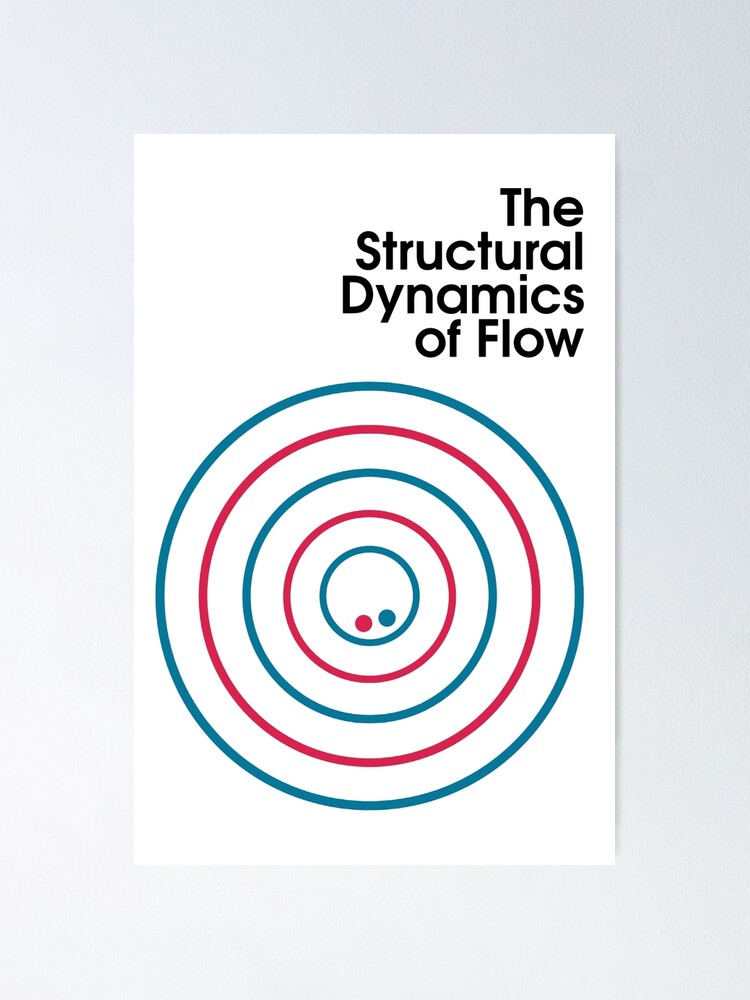 "the structural dynamics of flow" Poster by daviirez | Redbubble