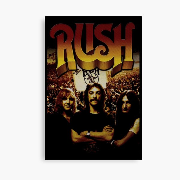 Rush Band Canvas Prints | Redbubble