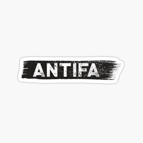 "ANTIFA" Sticker by LeftistLucy | Redbubble
