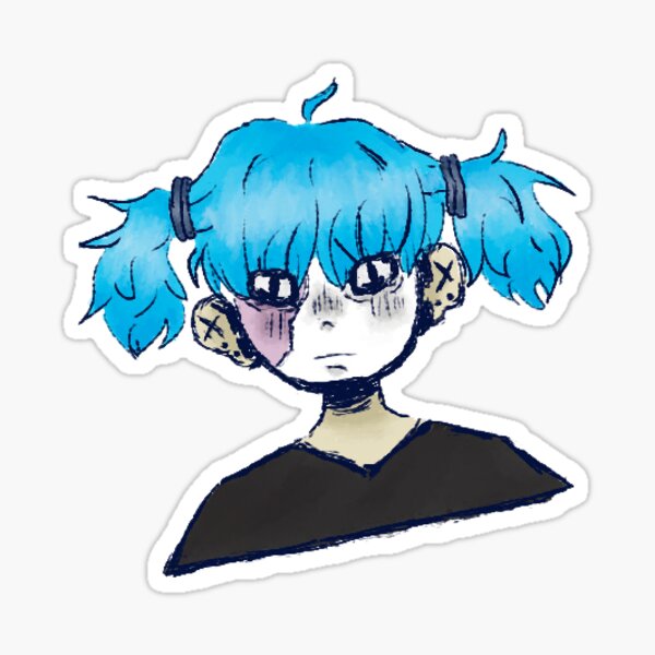 Sally Face Stickers | Redbubble