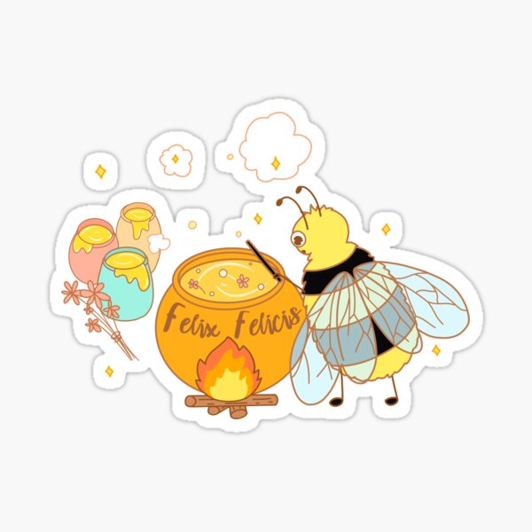 "Spelling Bee" Sticker for Sale by Jyuly | Redbubble