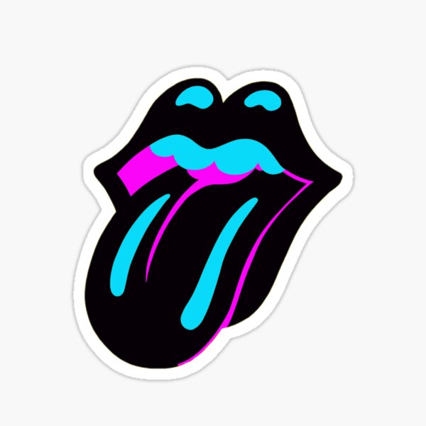 "Tongue " Sticker for Sale by Livrandel09 | Redbubble