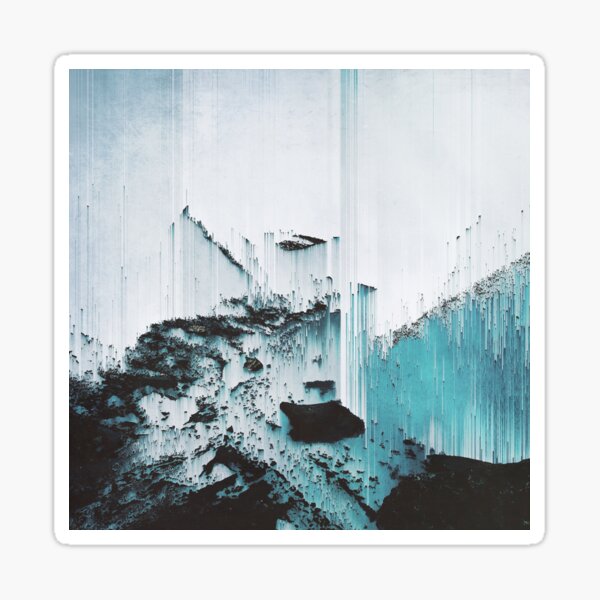 "Glitch" Sticker for Sale by sublimenation | Redbubble