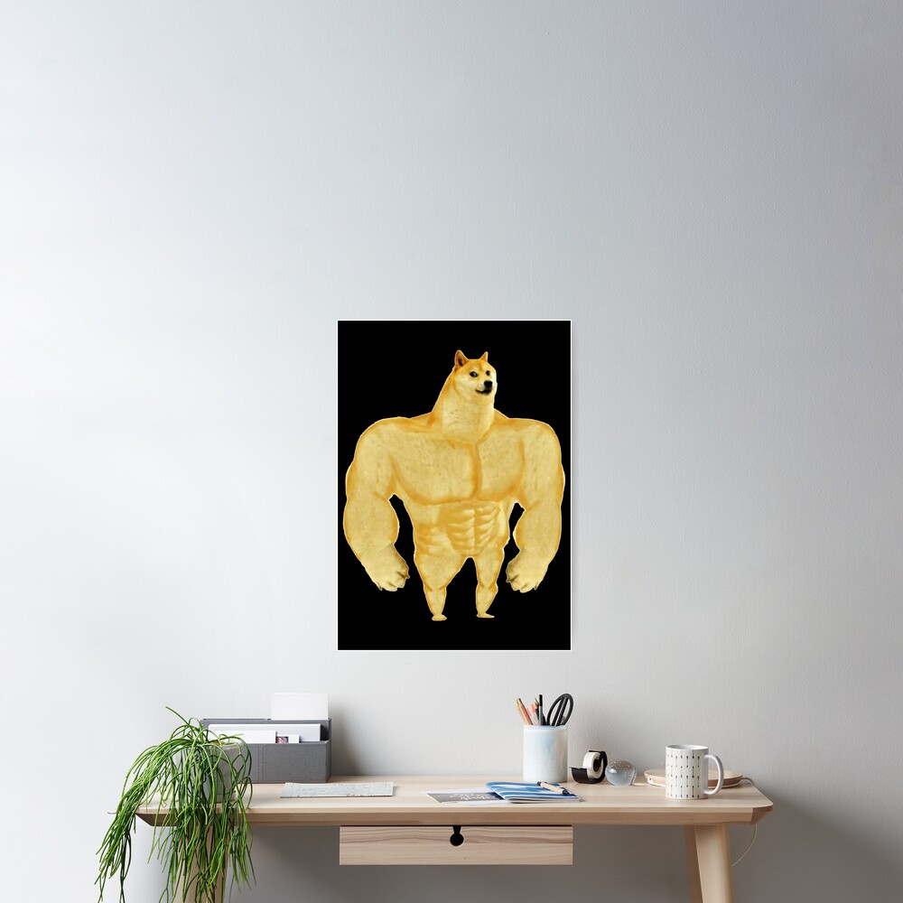 Póster « también conocido como Buff Doge se refiere a una edición ...