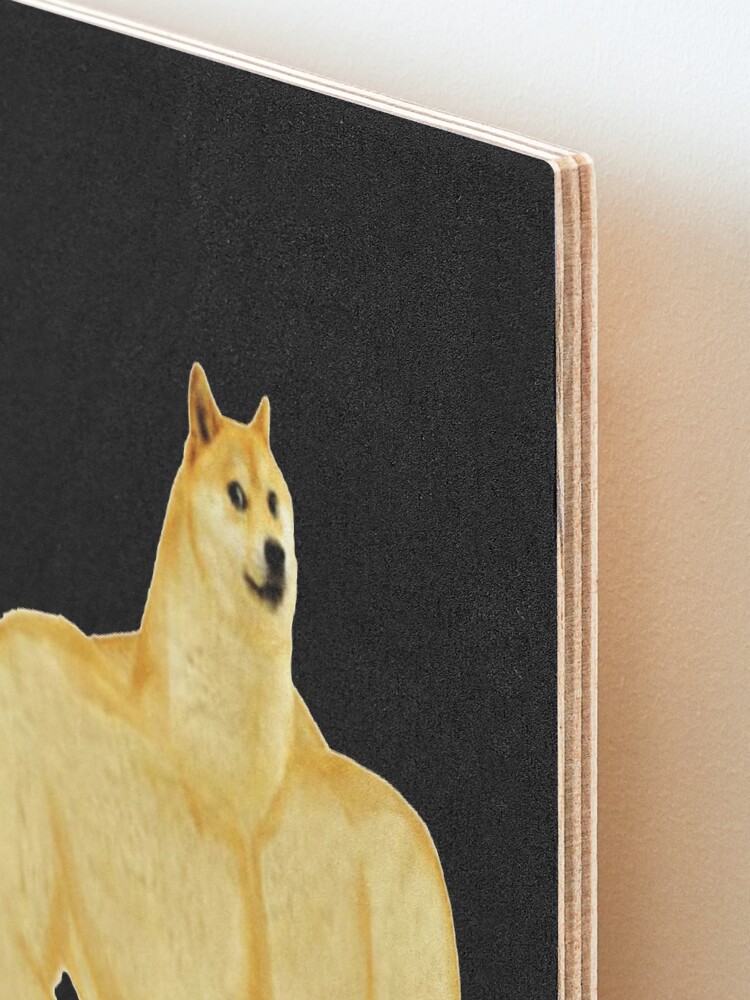 Lámina montada « también conocido como Buff Doge se refiere a una ...