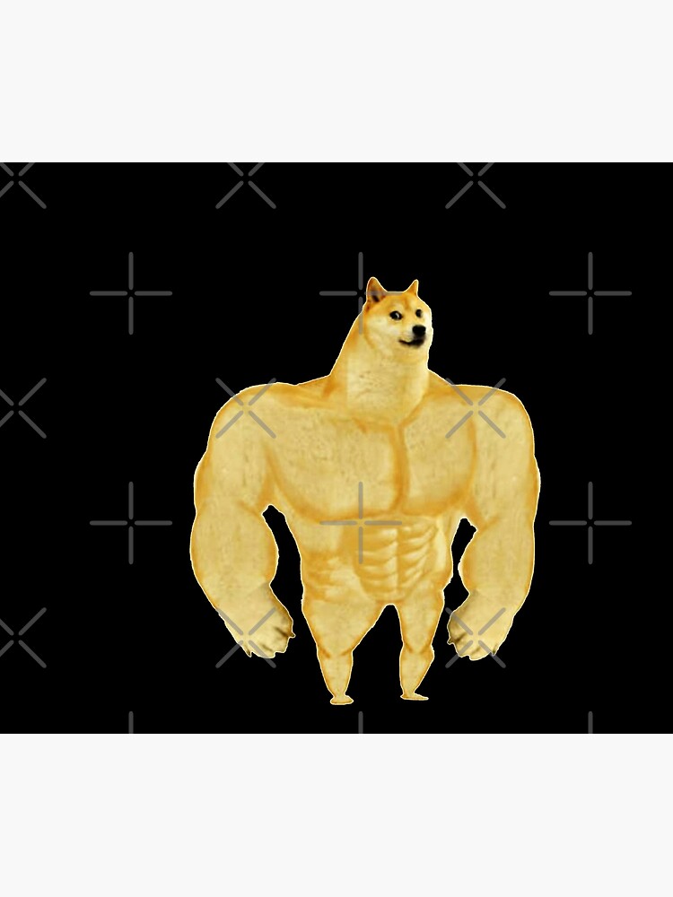 Tela decorativa « también conocido como Buff Doge se refiere a una ...