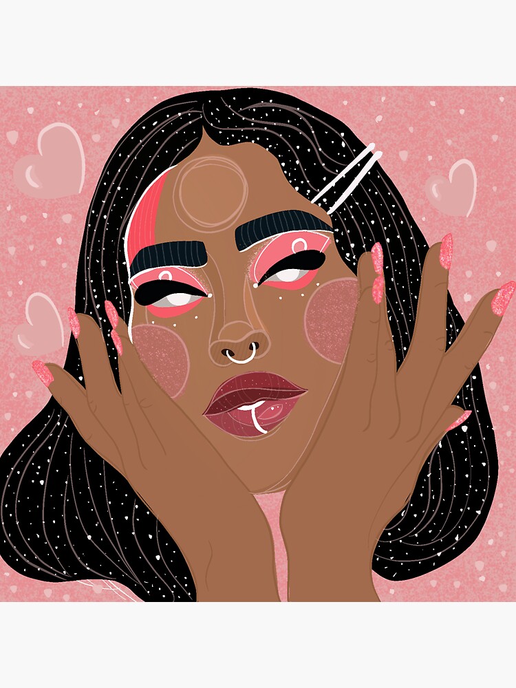"Baby Pink" Sticker by aleearaeart | Redbubble
