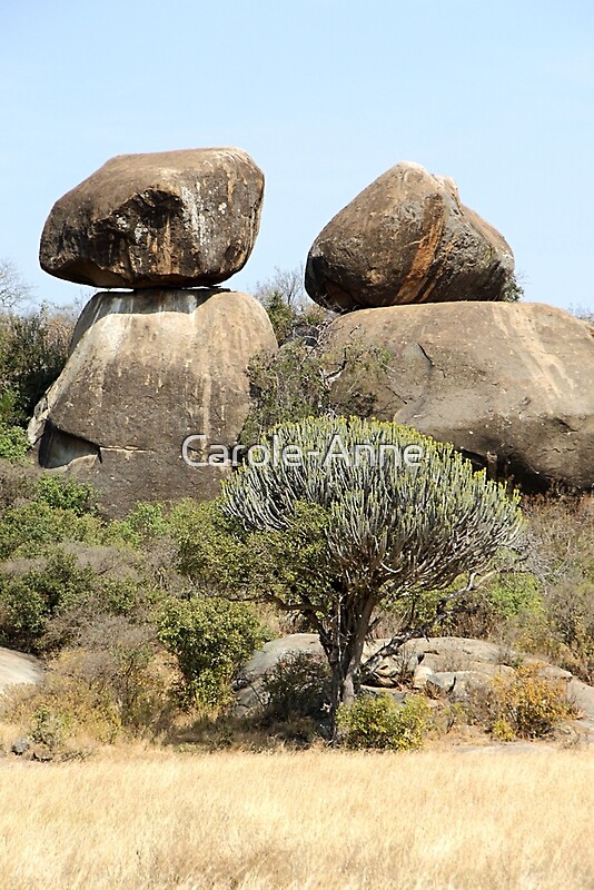 "Rock Formations, Kopjes in Serengeti National Park, Tanzania" by ...