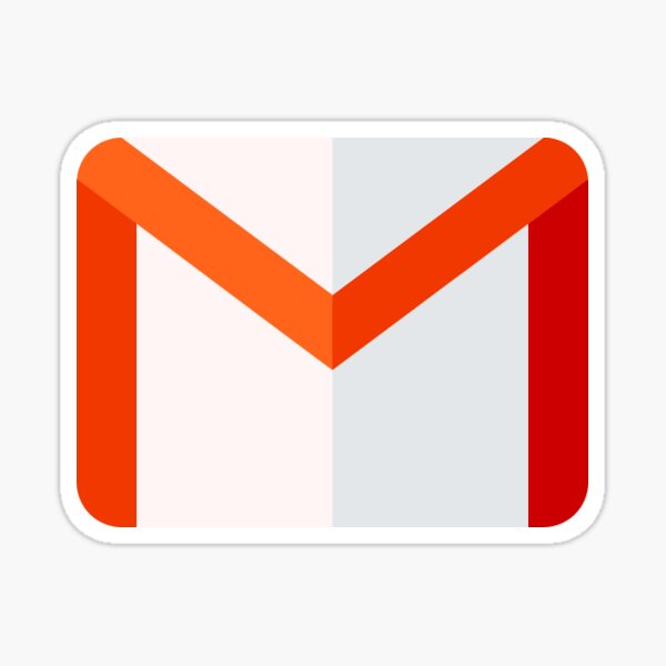 "Cute Gmail - Take a look at Email" Sticker for Sale by Abrigo | Redbubble