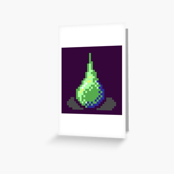 "Poison Droplet Retro Video Game Pixel Art" Greeting Card by Blingley ...
