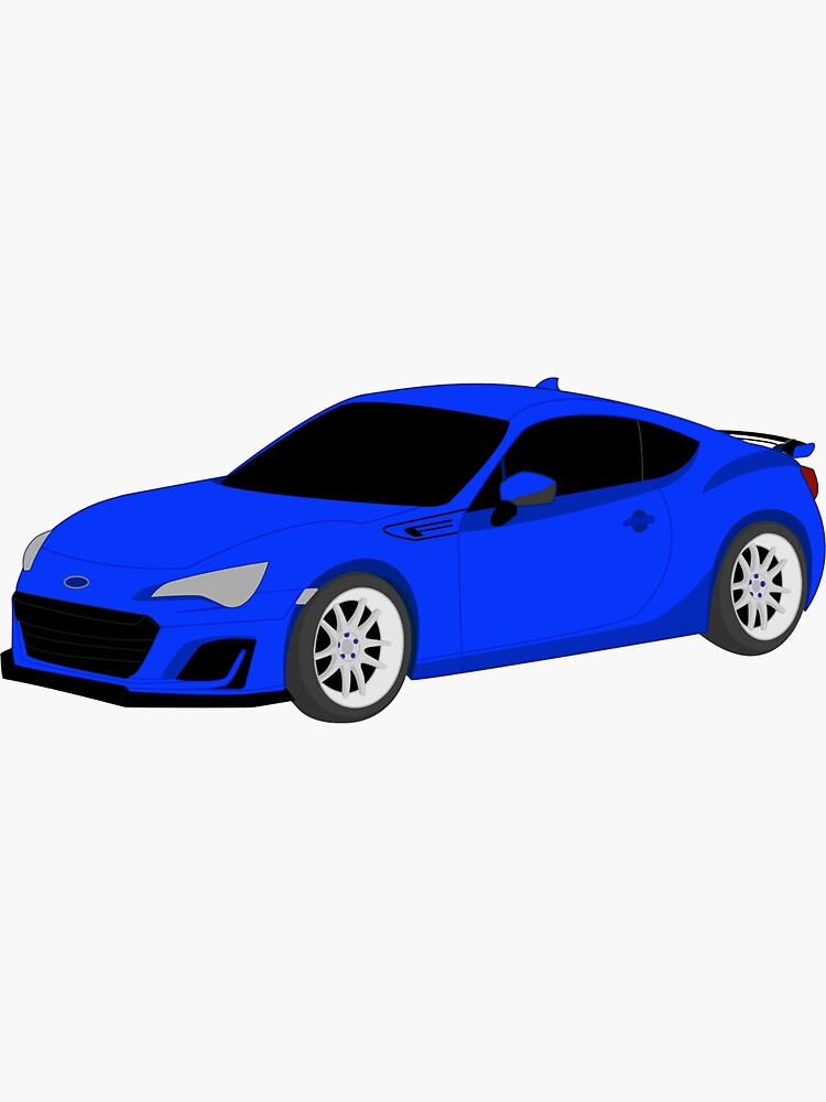 "SLICK BRZ STICKER" Sticker by gwenmango | Redbubble