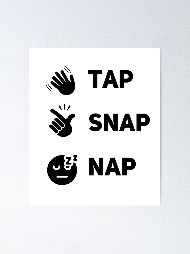 "Brazilian Jiu Jitsu (BJJ) Tap Snap Nap, Funny Kids Emoji Design ...
