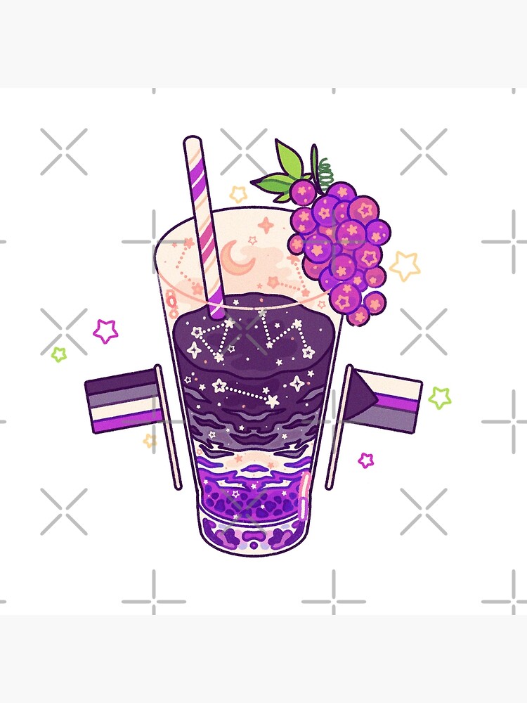 "Ace / Demi cocktail" Poster by SilAchan | Redbubble