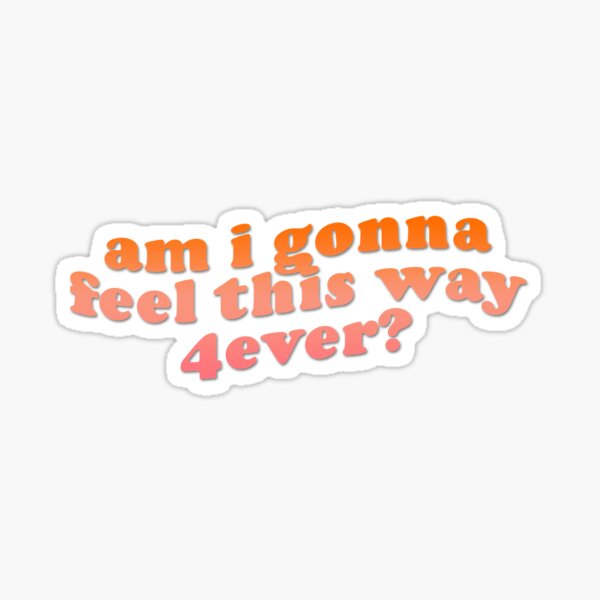 "Clairo 4EVER quote" Sticker by feunnie | Redbubble
