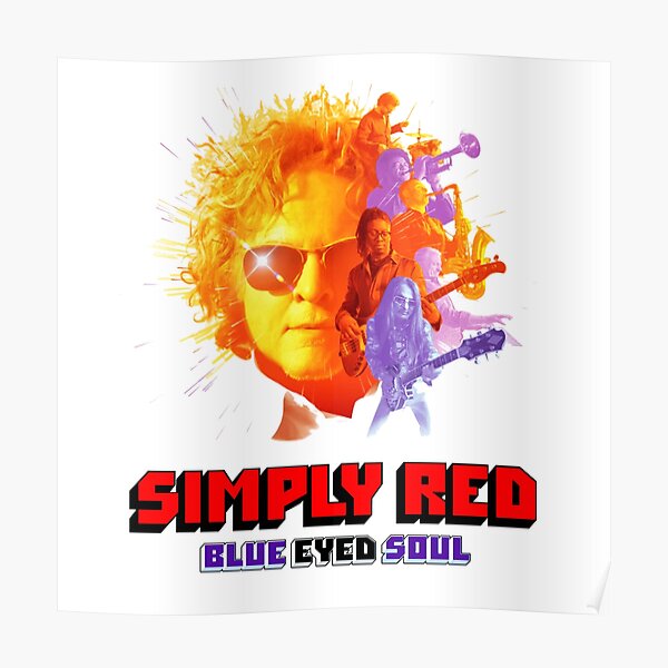 Simply Red Posters | Redbubble