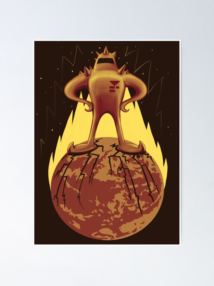 "Starman Own Earth" Poster for Sale by Annie-Mae | Redbubble