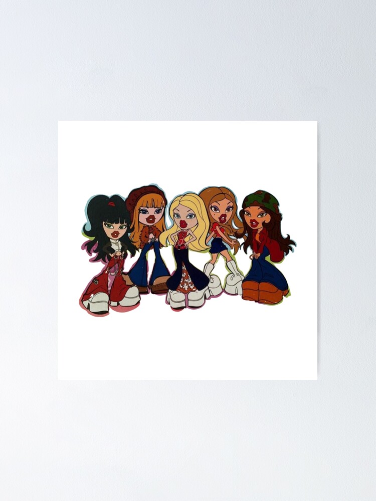 "bratz" Poster for Sale by redbubblehannah | Redbubble