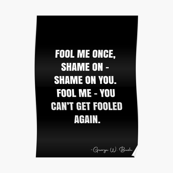 George W Bush Gifts & Merchandise | Redbubble