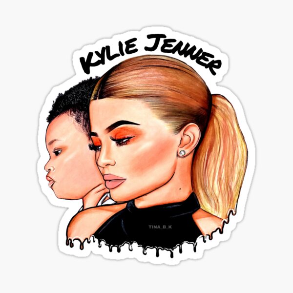 "Kylie Jenner" Sticker for Sale by LucyKorp | Redbubble