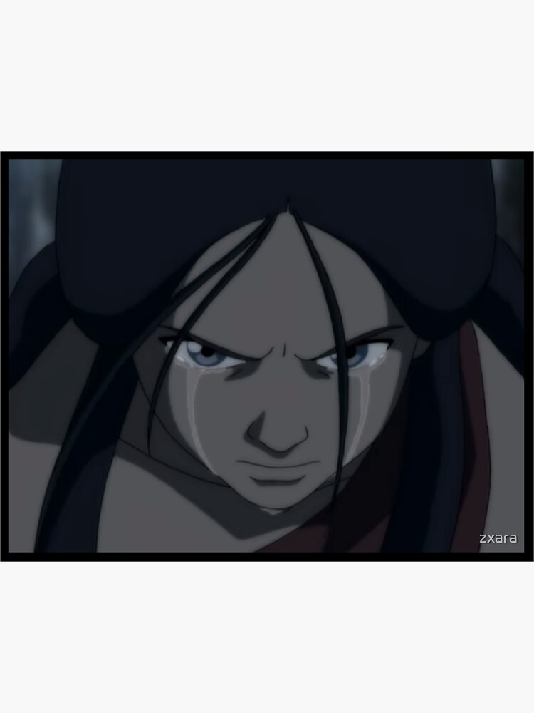 "katara crying" Sticker for Sale by zxara | Redbubble