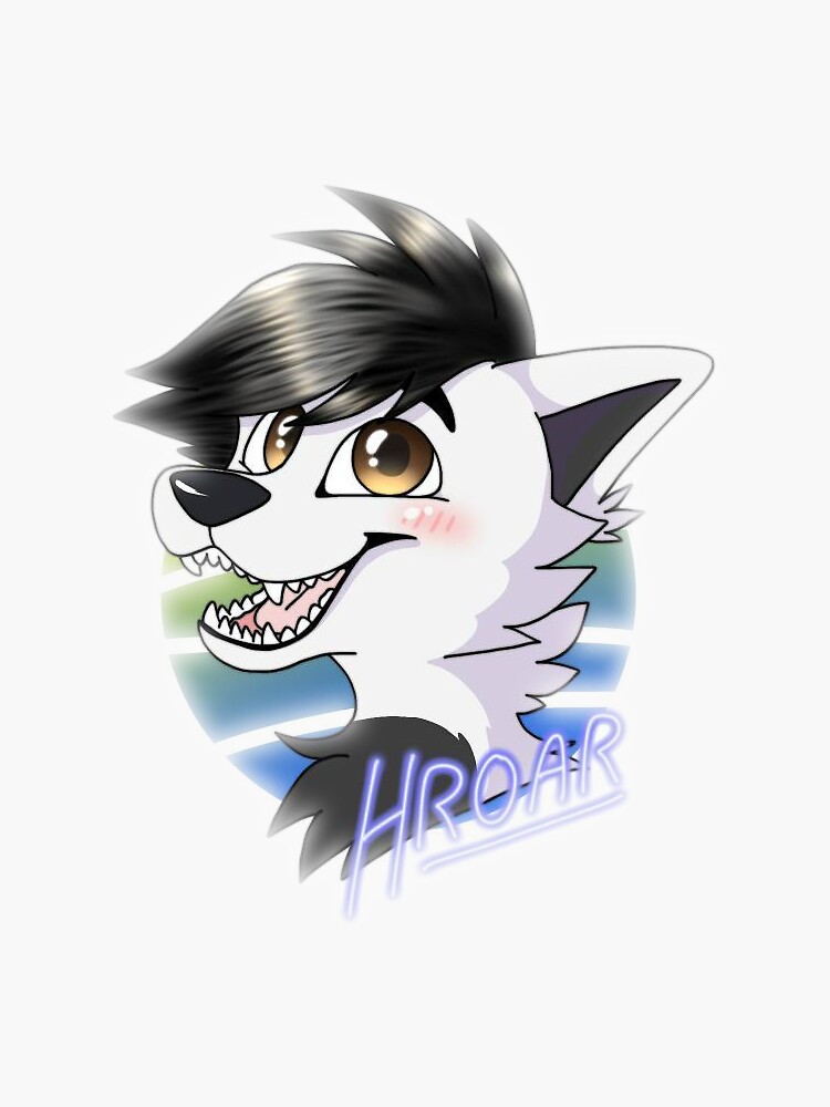 "Hroar TikTok Logo" Sticker for Sale by Hroar | Redbubble