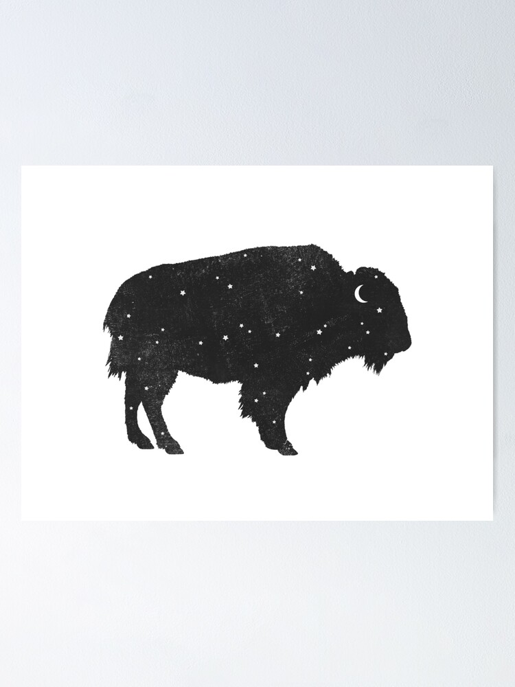 "Mystic Buffalo" Poster by TerryFan | Redbubble