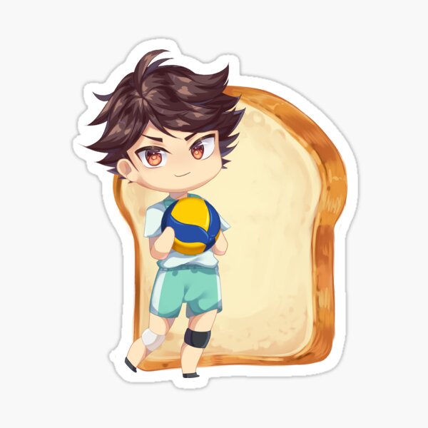 "Oikawa Tooru Haikyu!!" Sticker for Sale by fragariachii | Redbubble