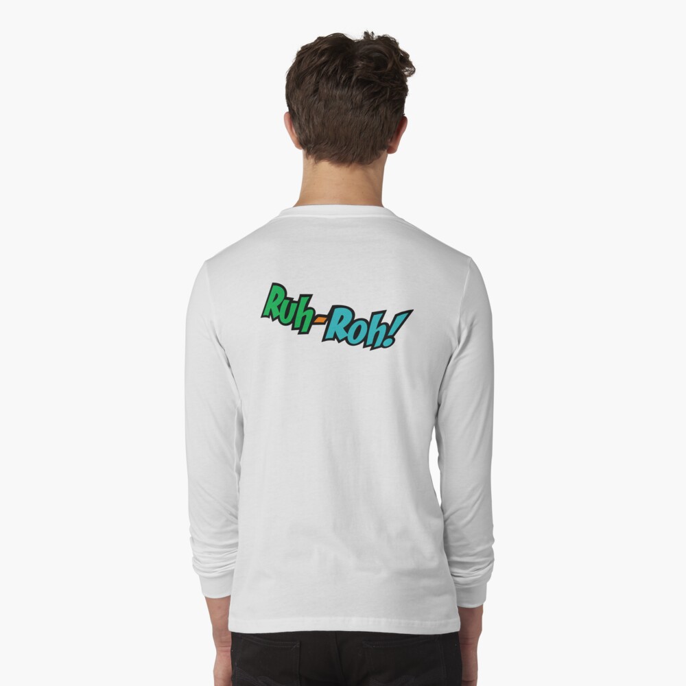 "Ruh-roh" Sticker for Sale by Scottharriman13 | Redbubble