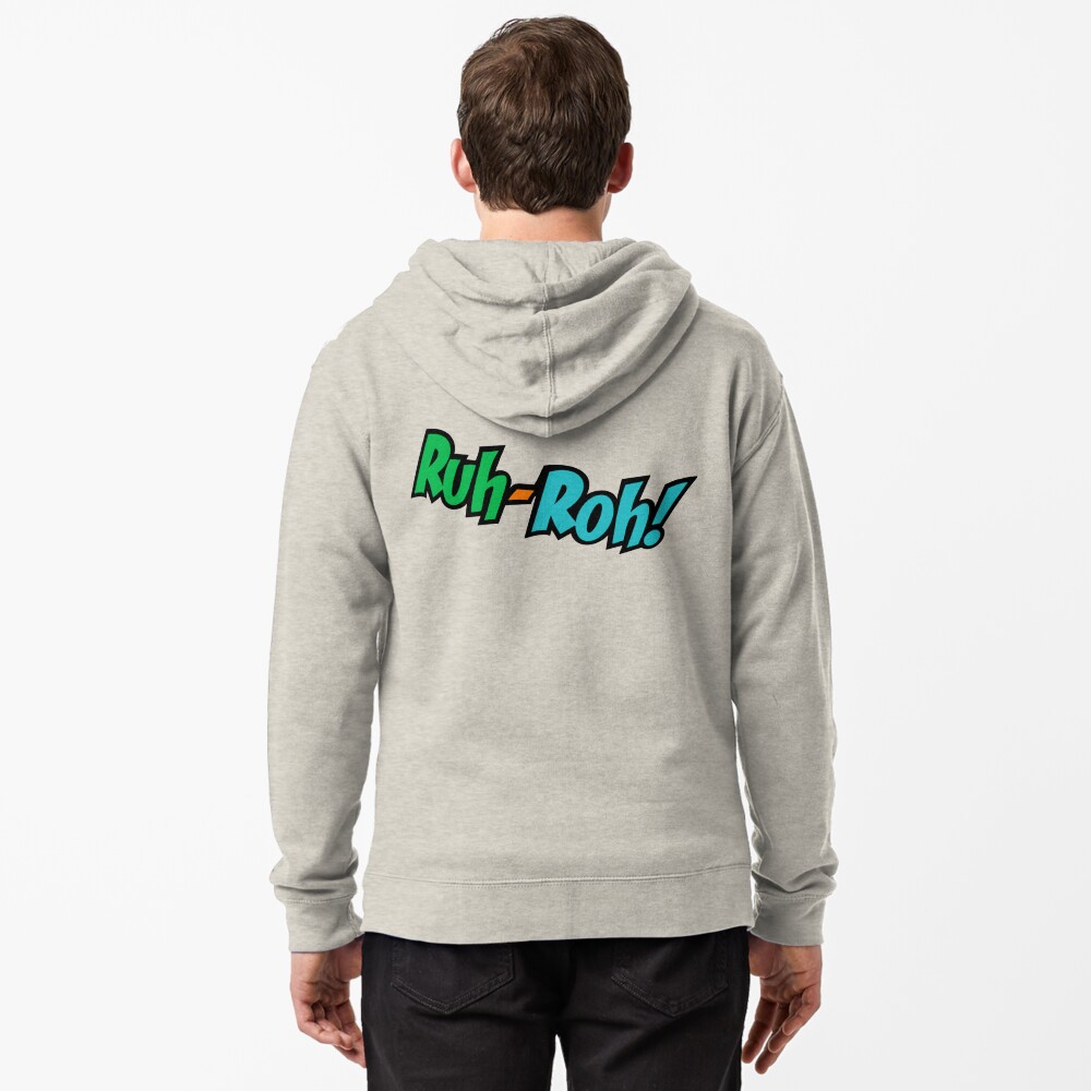 "Ruh-roh" Sticker for Sale by Scottharriman13 | Redbubble