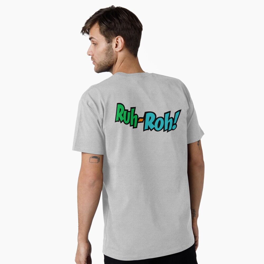 "Ruh-roh" Sticker for Sale by Scottharriman13 | Redbubble