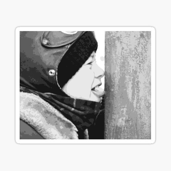 "Stuck " Sticker for Sale by buckwild | Redbubble