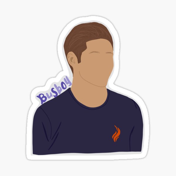 " Busboy Matt" Sticker for Sale by claysus | Redbubble