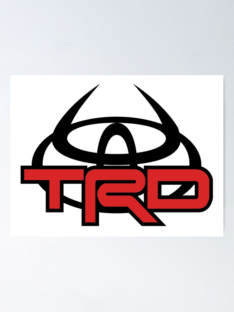 "Toyota Racing Developments TRD Devil" Poster for Sale by JDMShop ...