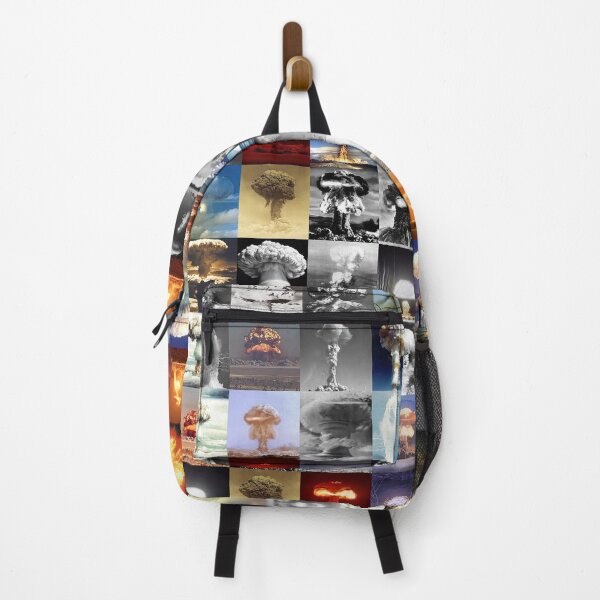 "Nuclear Blasts" Backpack for Sale by Montage-Madness | Redbubble