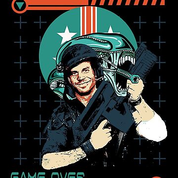 "Aliens Game Over Man" Greeting Card for Sale by Ravensclaw3 | Redbubble