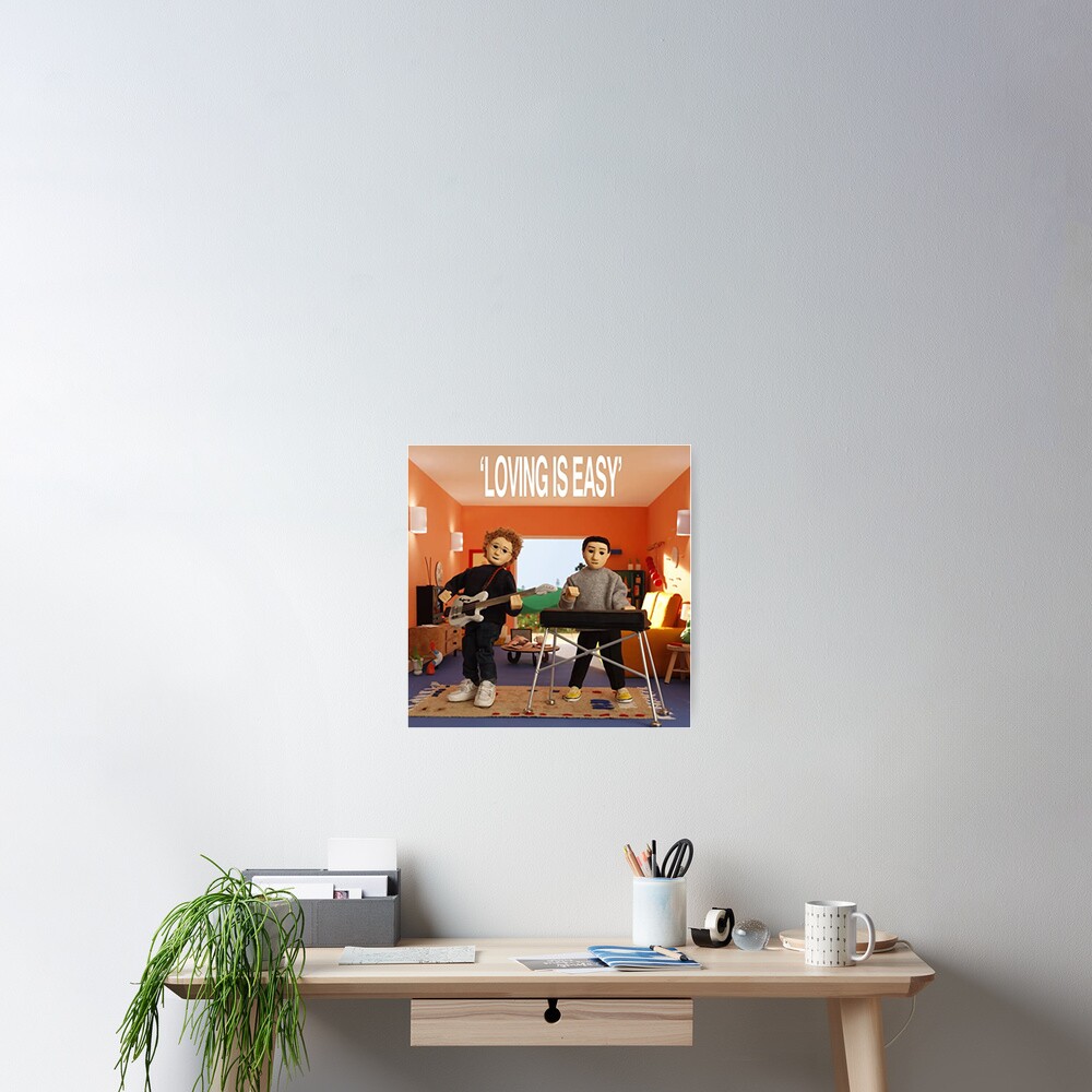 "Rex Orange County - Loving is Easy Album Cover" Poster for Sale by ...