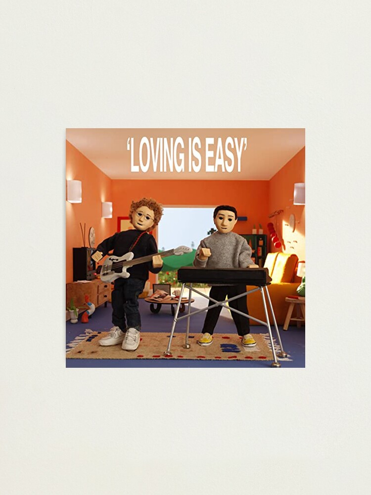 "Rex Orange County - Loving is Easy Album Cover" Photographic Print by ...