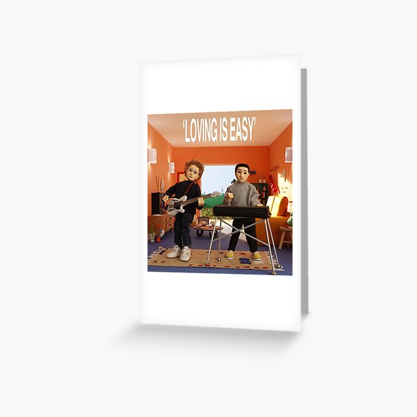 "Rex Orange County - Loving is Easy Album Cover" Greeting Card by ...