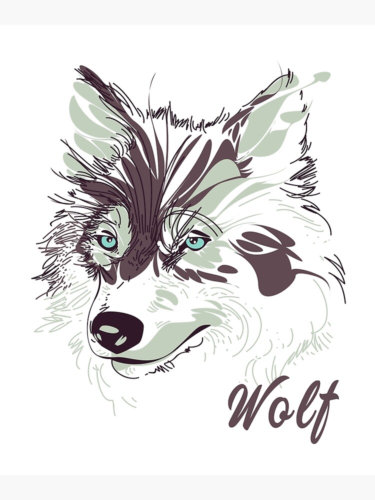 " wolfed" Canvas Print for Sale by rione202 | Redbubble