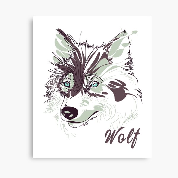 " wolfed" Canvas Print for Sale by rione202 | Redbubble