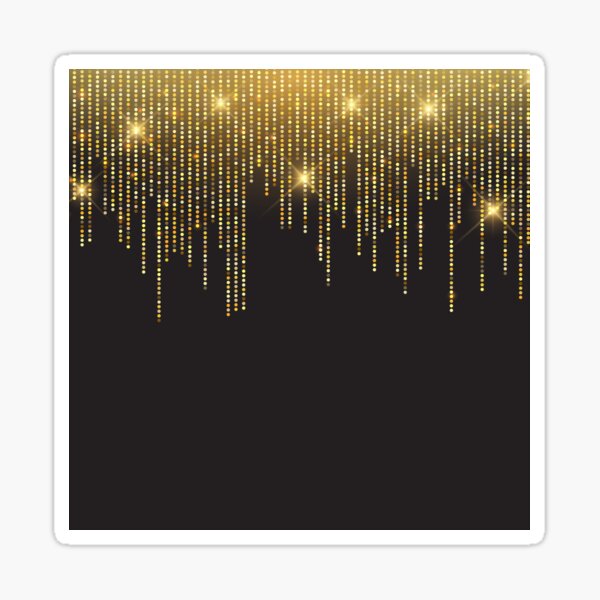 "Gold glitter background" Sticker for Sale by GoDesign1 | Redbubble