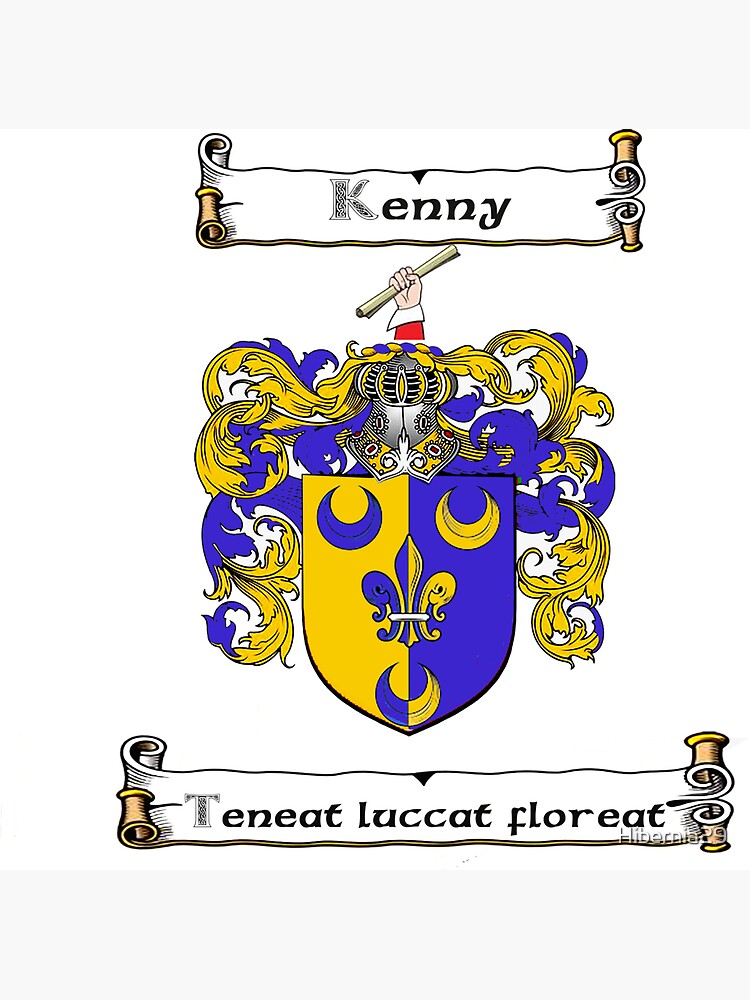 "Kenny Family Crest and Motto" Magnet for Sale by Hibernia29 | Redbubble