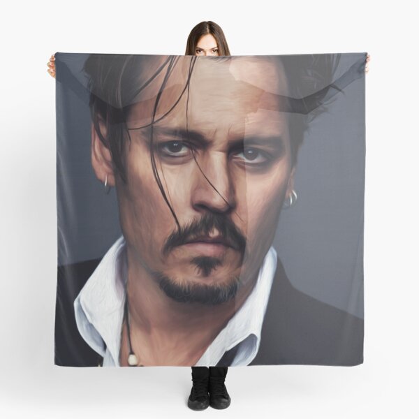 "johnny depp" Scarf for Sale by reval1 | Redbubble