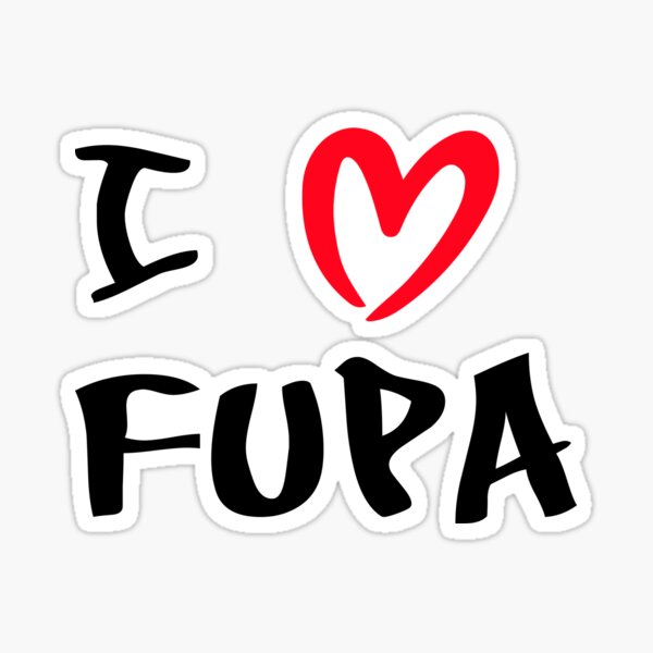 "Fupa" Sticker for Sale by Charles386 | Redbubble