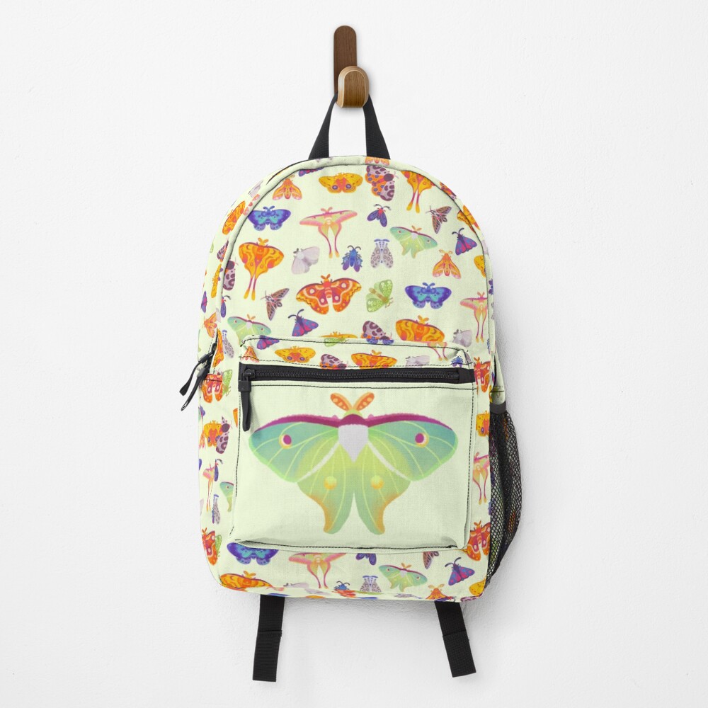 "Moth - pastel" Backpack for Sale by pikaole | Redbubble